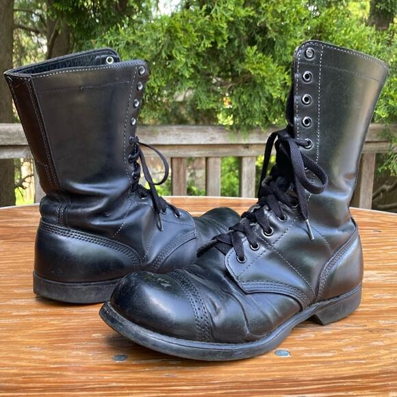 Corcoran | Shoes | 85ee Vintage Army Combat Lace Up Boots 5s Corcoran ...